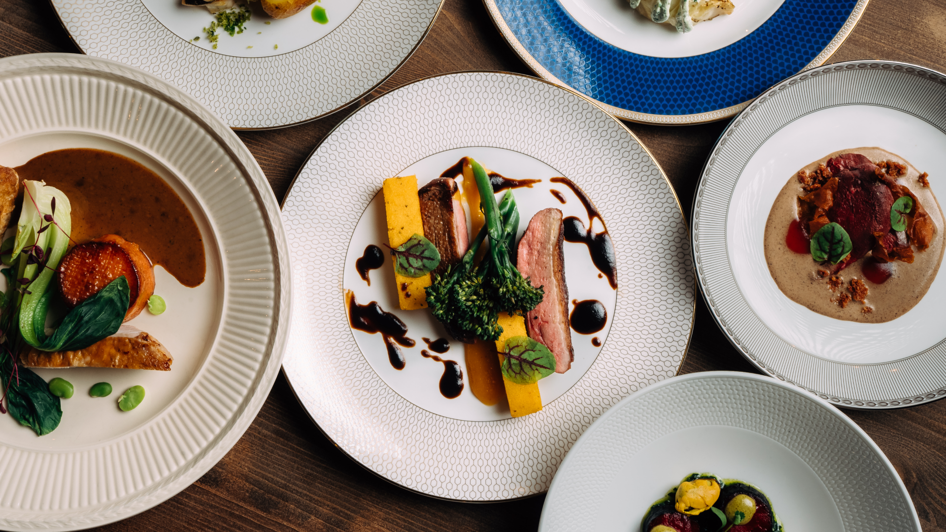 3-Course Dinner Set Menu - Lunar Wedgwood